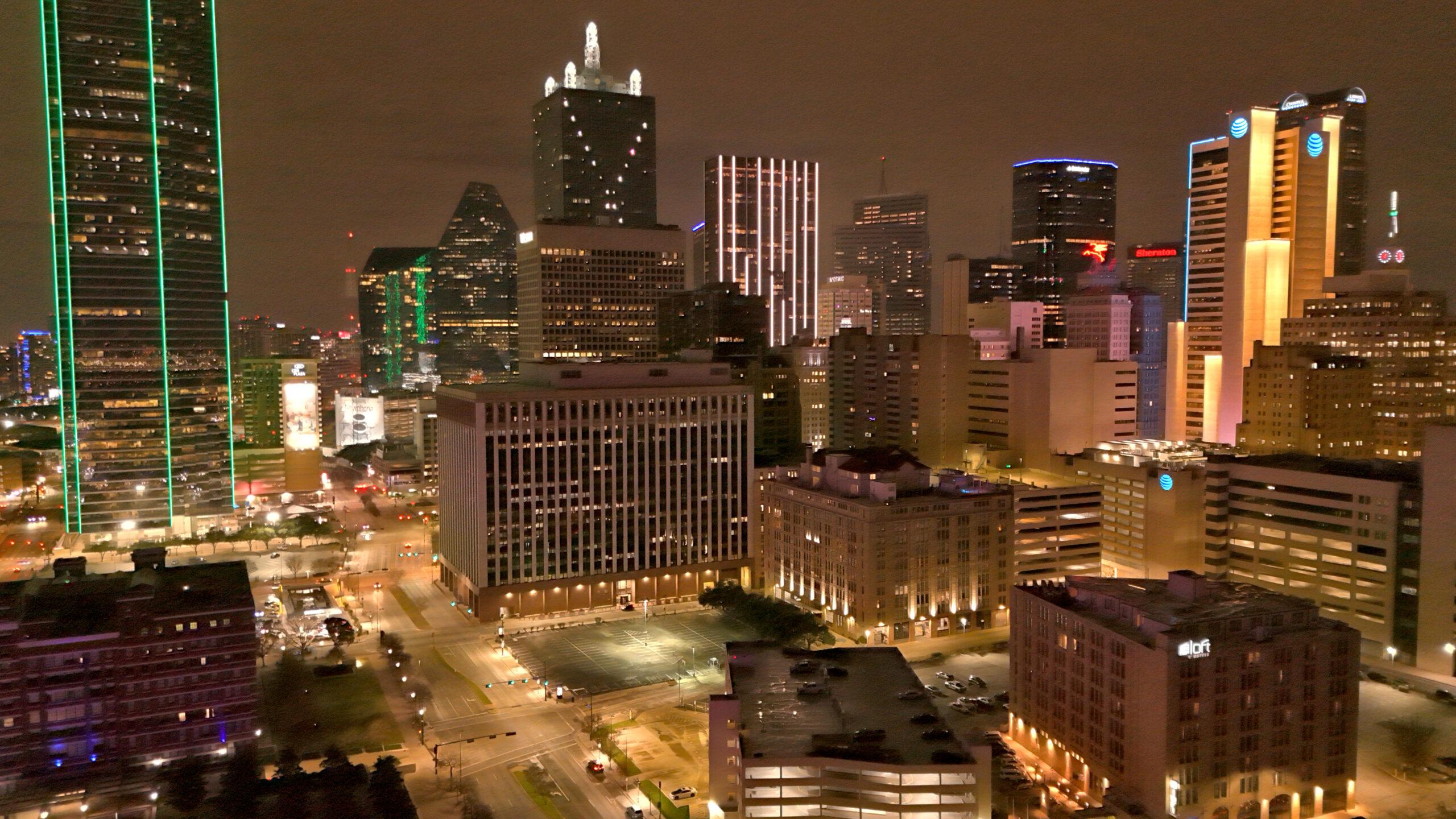 Downtown Dallas Drone Cruise | Website Design & Digital Marketing